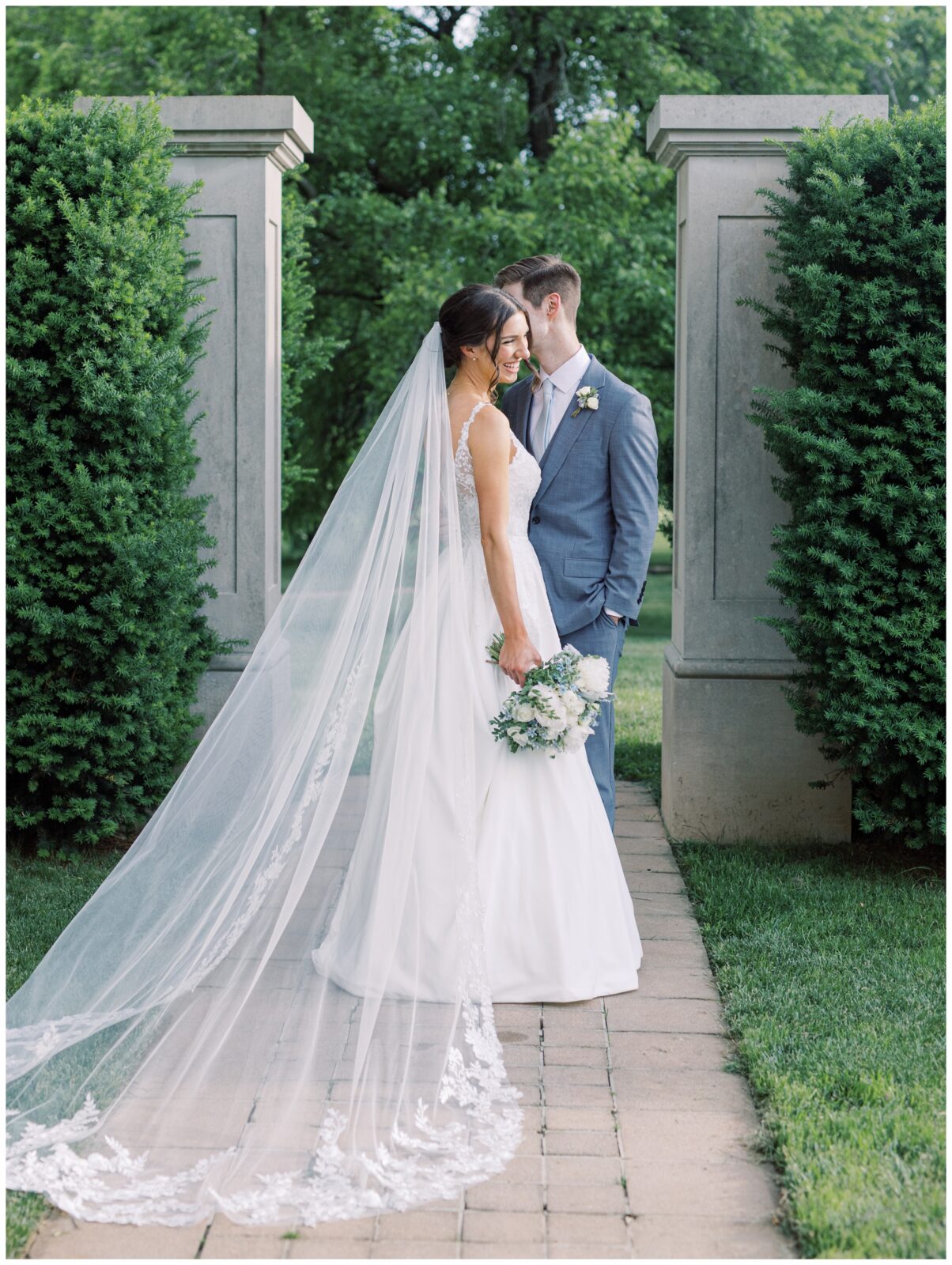 A Late Spring Wedding on the Lawns of Great Marsh Estate