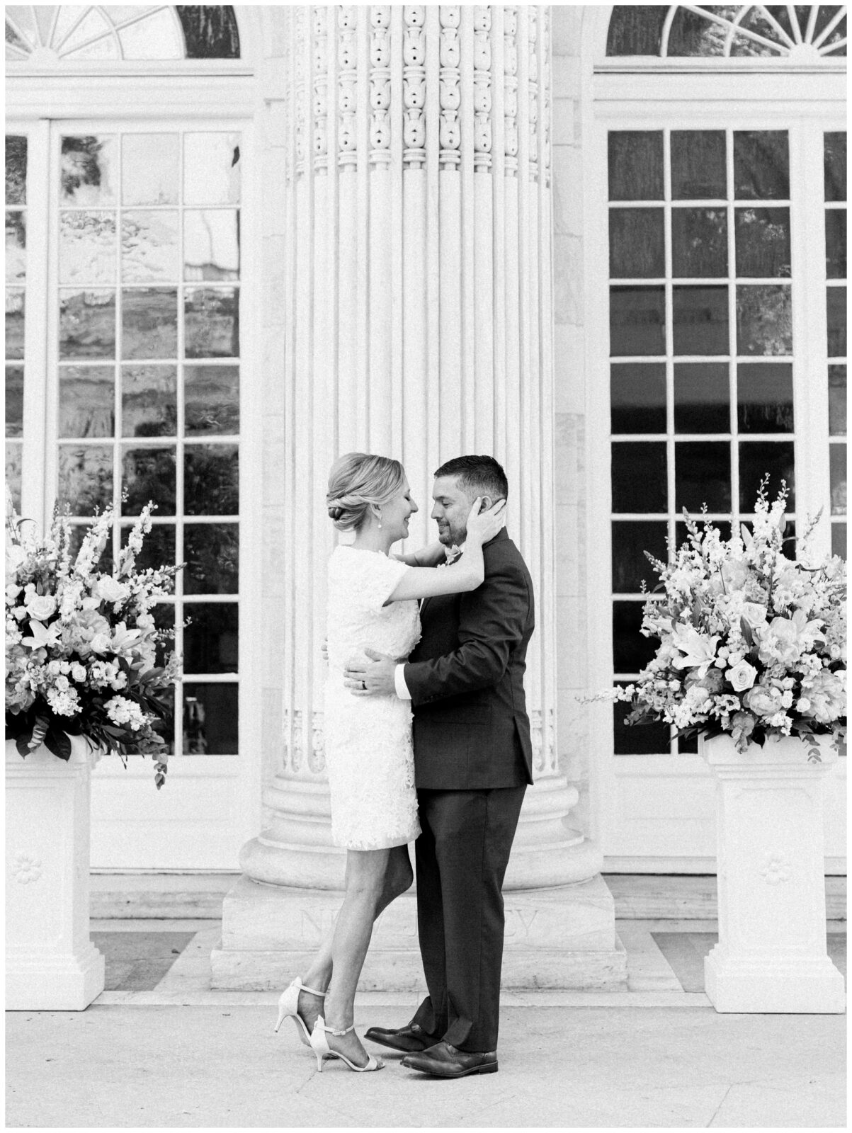 An Intimate Wedding On The Steps Of DAR Constitution Hall