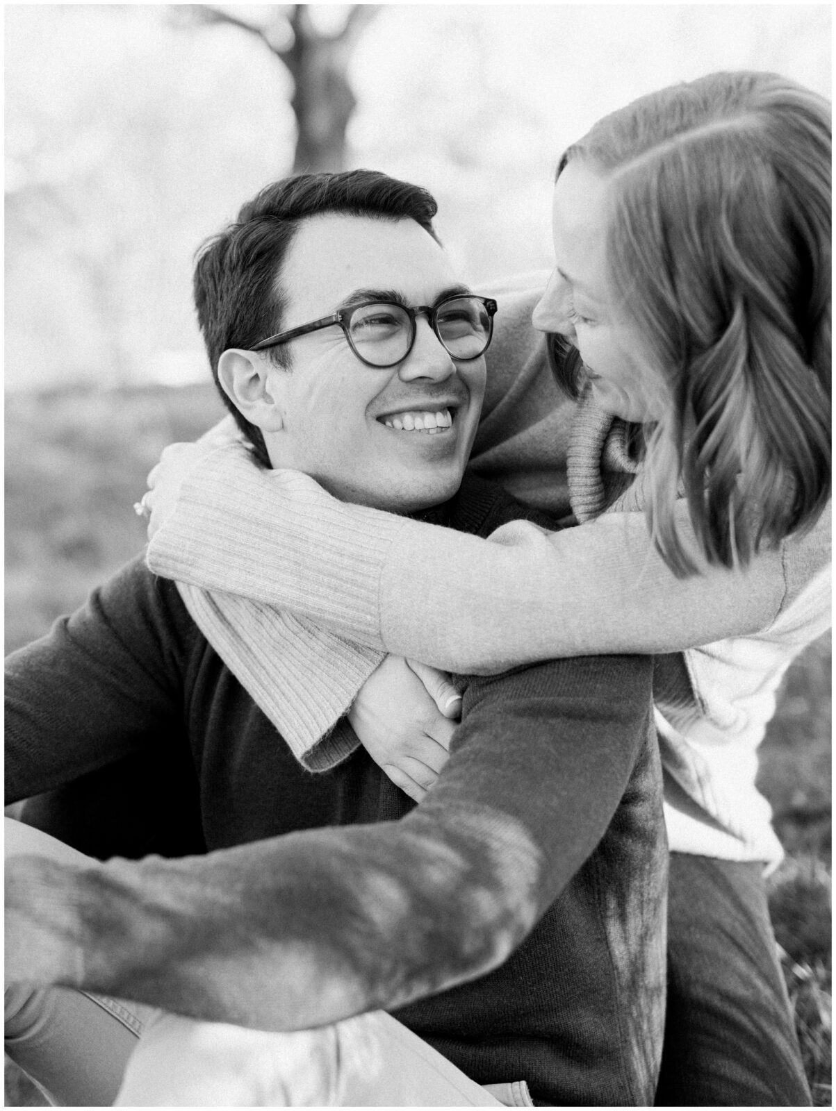 Alexa and Seth's Golden Hour Engagement Session at Ben Brenman Park ...