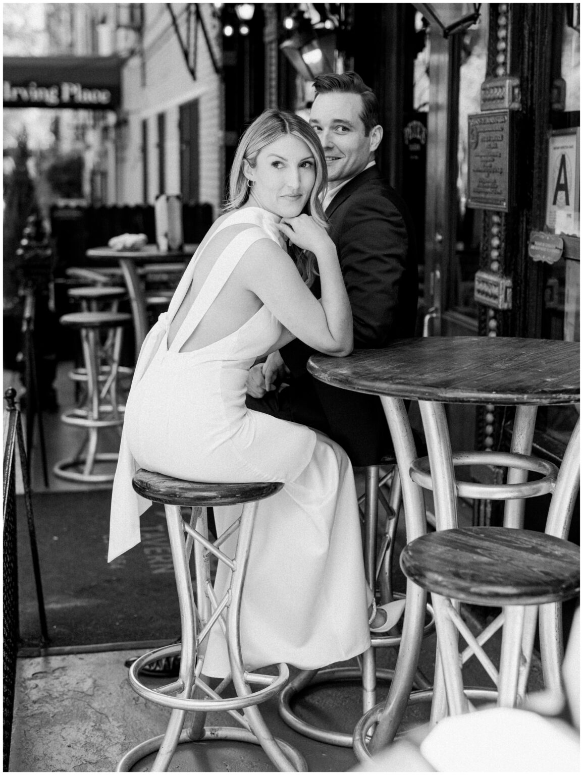 Capturing Classic Hollywood Romance in a New York City Engagement ...